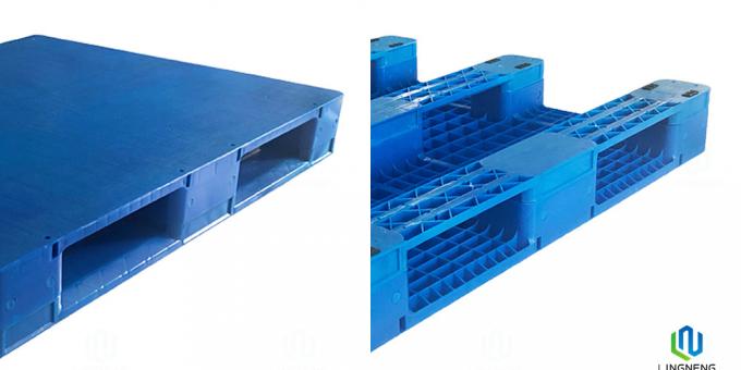 Chemical Resistant Heavy Duty Plastic Pallet with 4-Way Forklift Entry