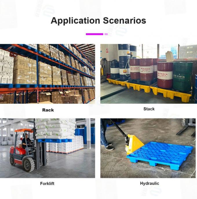 Plastic Leakproof Tray Hazardous Waste Oil Bucket Leakproof Tray Four ...